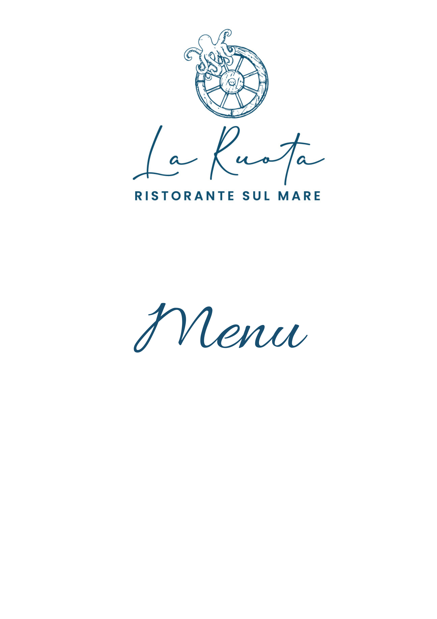 Menu | Ristorante La Ruota Imperia
